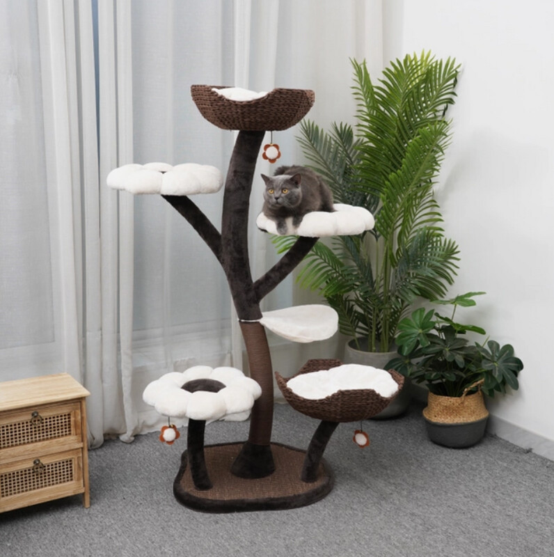 Catry Blossom 6 Level Cat Tree 59" - Special Order Only