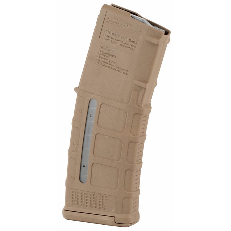 Magpul Gen M3 PMAG .223/5.56 30 Rounds Window Polymer MCT, 840815114963 ...