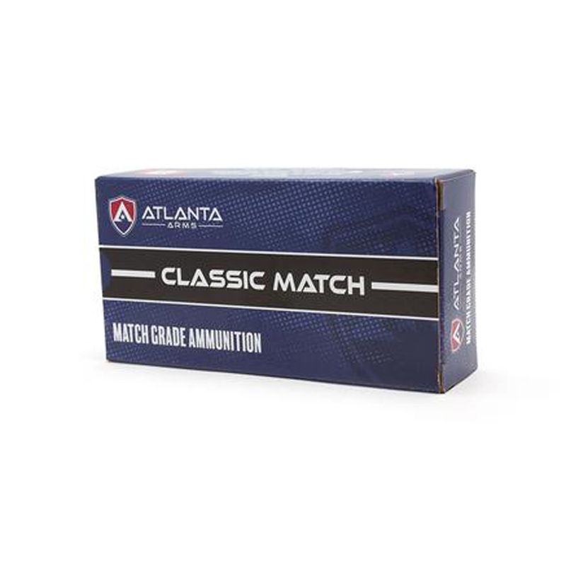 ATLANTA ARMS CLASSIC MATCH GRADE AMMO .380 ACP 100GR FMJ 800 FPS 50/CT