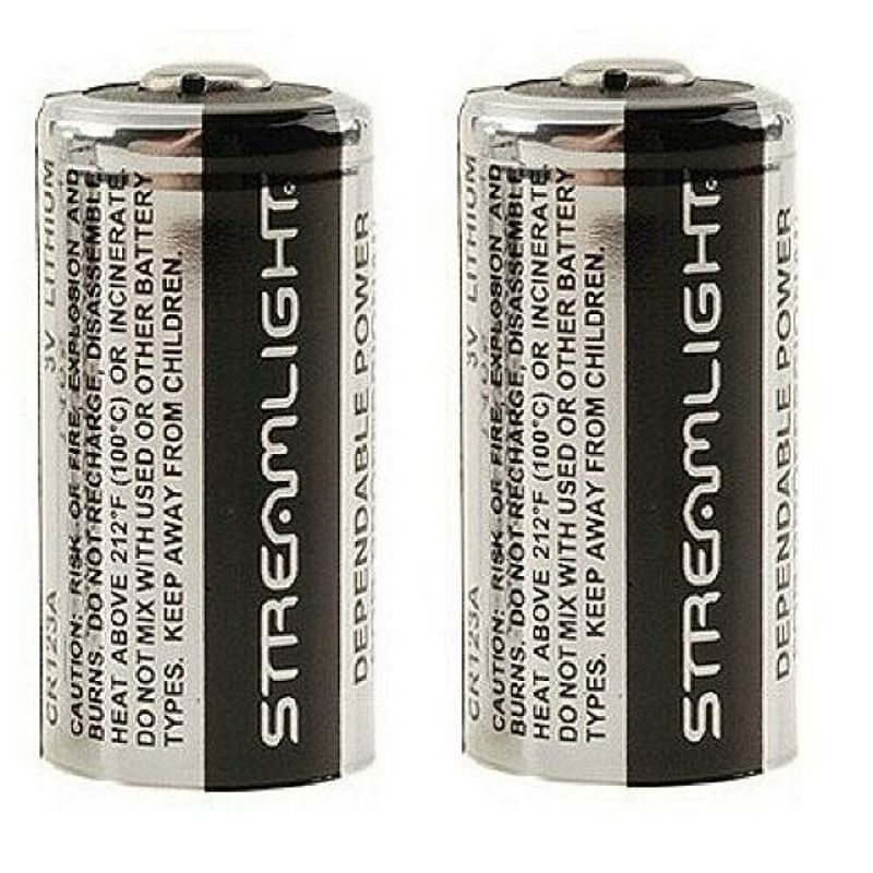 Streamlight 3-Volt Lithium Batteries for Scorpion Flashlight, 2 Per Pack