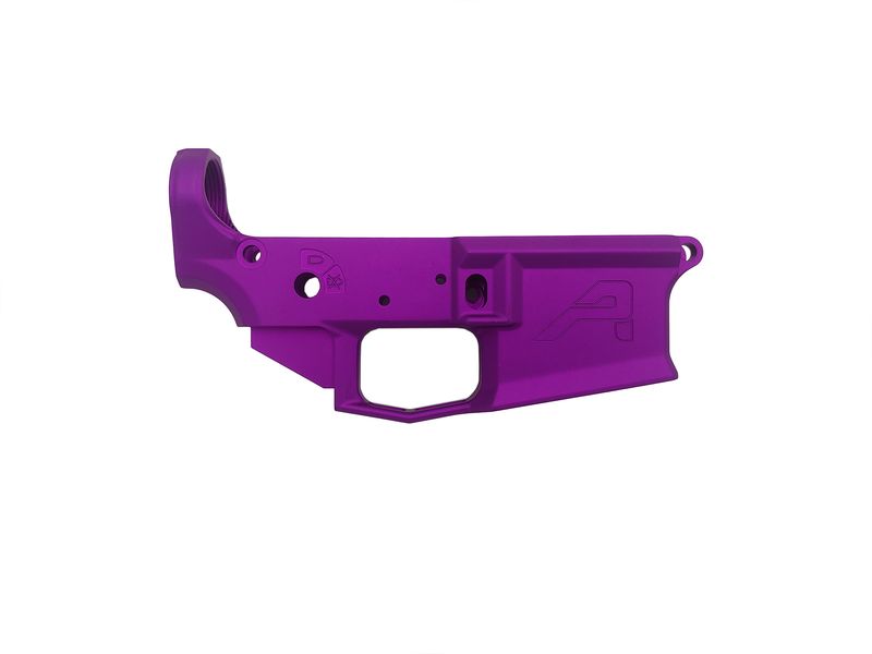 Aero Precision AR15 Stripped Lower Receiver - Purple Anodized, APSL100506