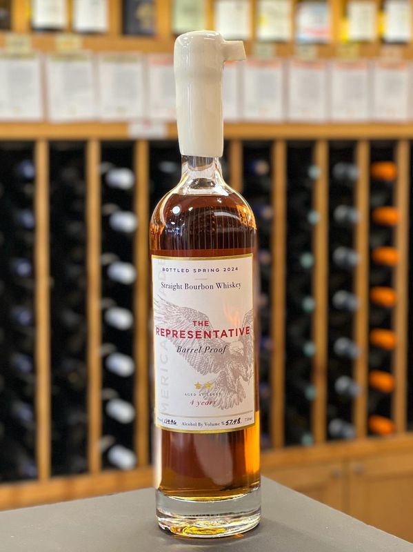 The Representative 4 Year Barrel Proof Straight Bourbon