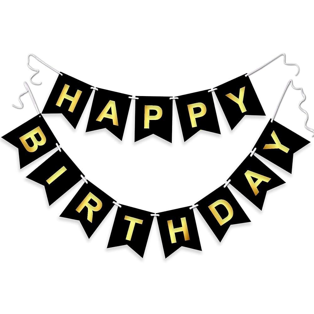 Paper Birthday Banner