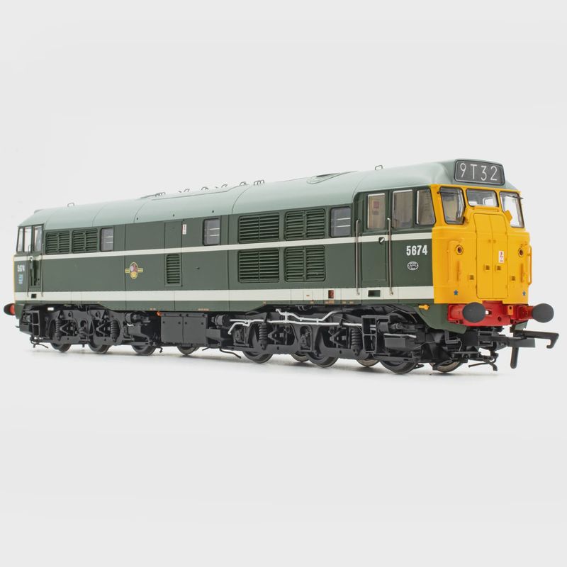 Accurascale Class 31 English Electric Type 2 - 5674 BR Green Era 9-10 ...