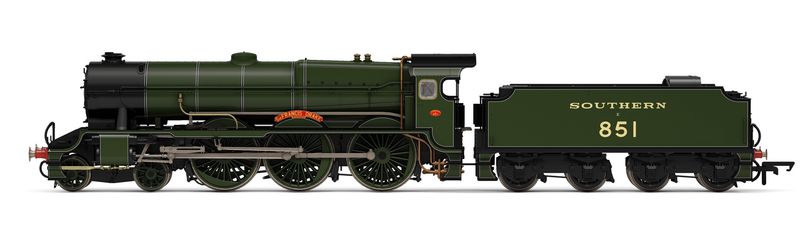 Hornby R3634 SR, Lord Nelson Class, 4-6-0, 851 'Sir Francis Drake ...