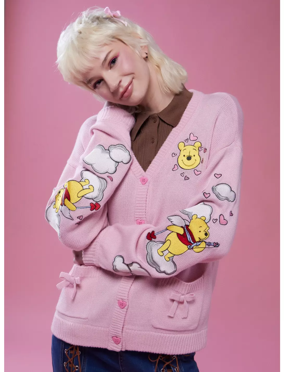 Sueter Winnie Pooh 2024 Rosa