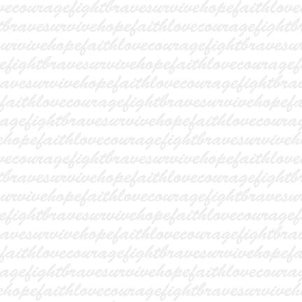 Pink Power Script Words White