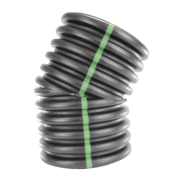 Dual Wall Sweep 45 Degree Ell , 24"