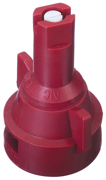 Red Air Induction Flat Spray Sprayer Tip