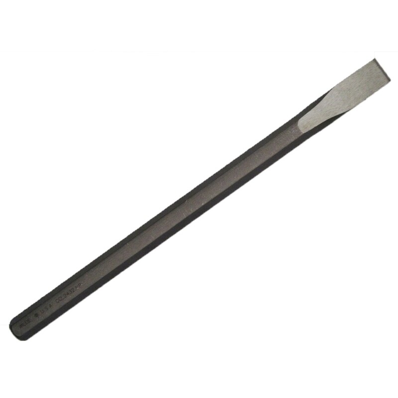 Wilde Long Cold Chisel, 1/2"X12" US-Made