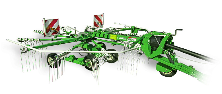 Samasz Single Rotor Trailed Rake, 15'5"