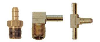 Brass Barbed Insert Fittings