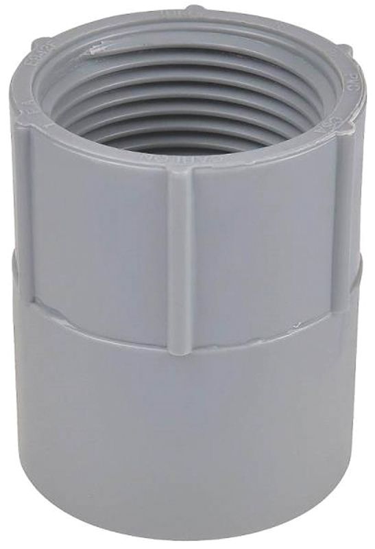Carlon E942DR-CTN PVC Female Conduit Adaptor, 1/2"