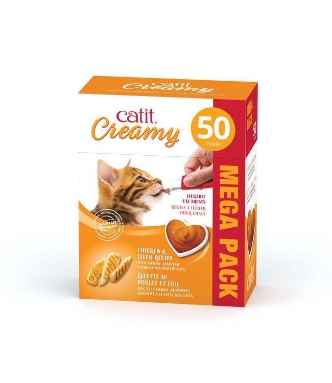 Catit - Creamy - Mélange assorti (50 tubes x 15g)