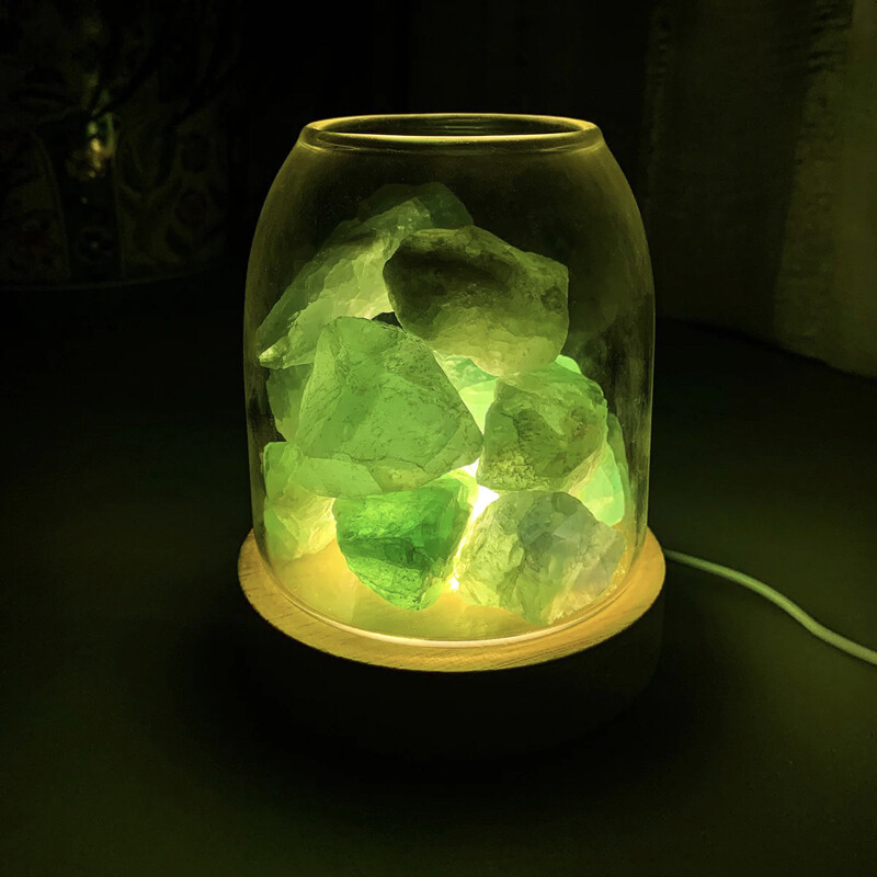 Aurora Crystal Diffuser Green Calcite | Amrita Court | The Vitamin Outlet