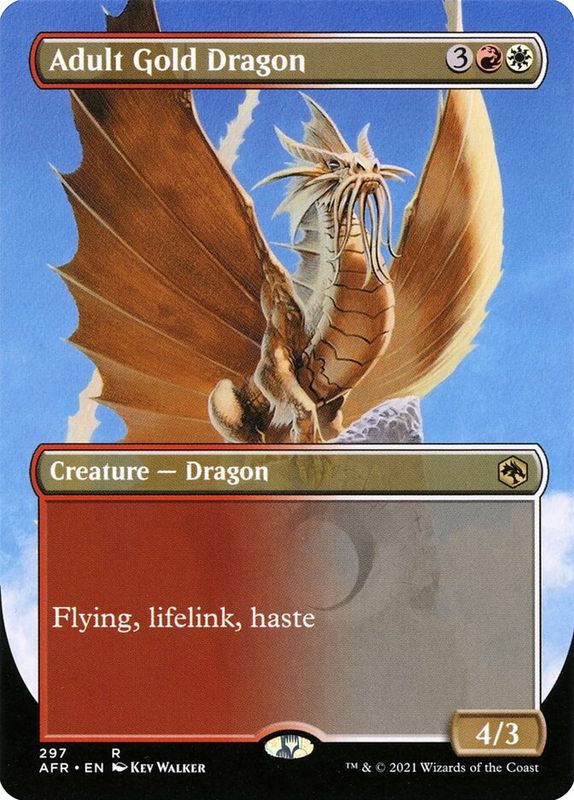 Adult Gold Dragon AFR_297 (Foil)
