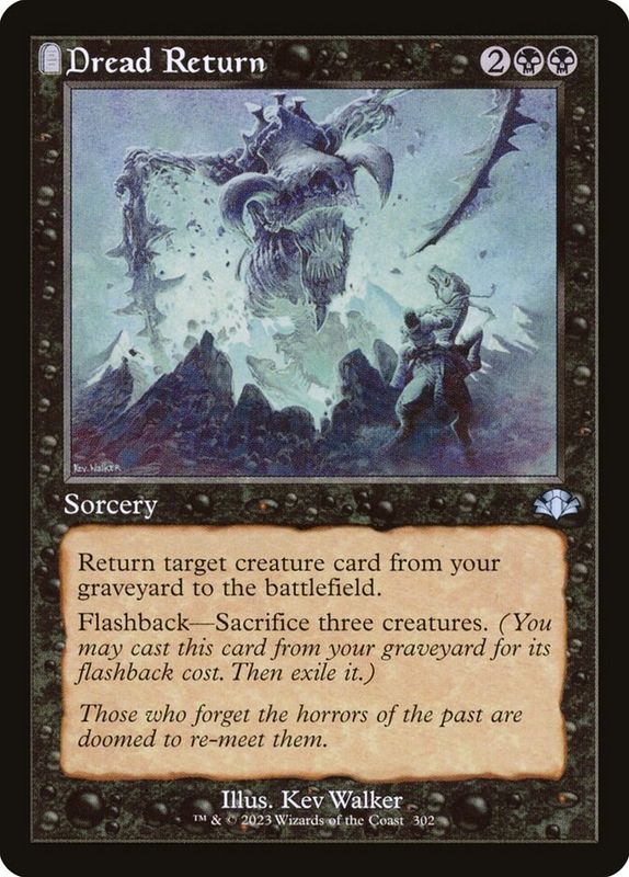 Dread Return DMR_302 (Foil)