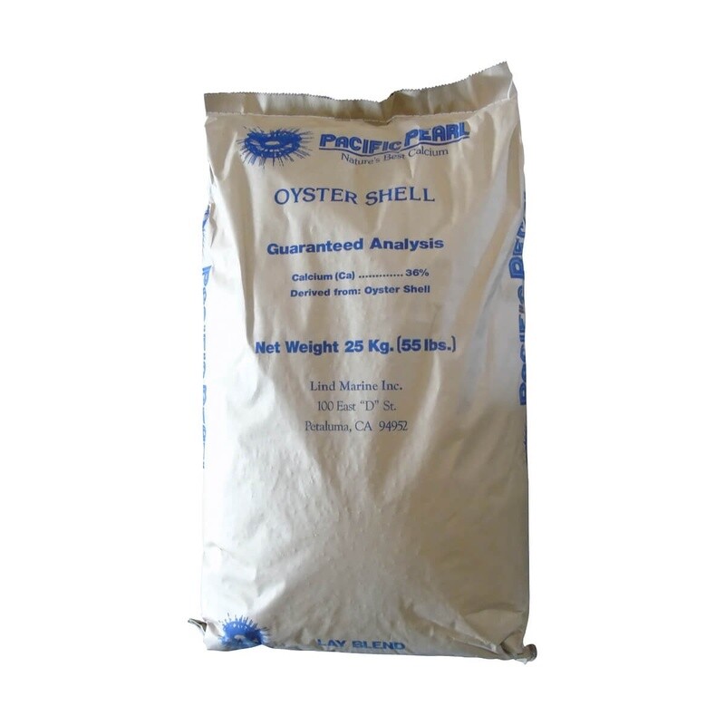 CJ OYSTER SHELL 25KG