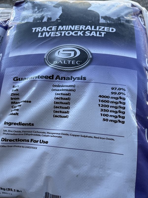 CI SALTEC TRACE MINERAL BAGS