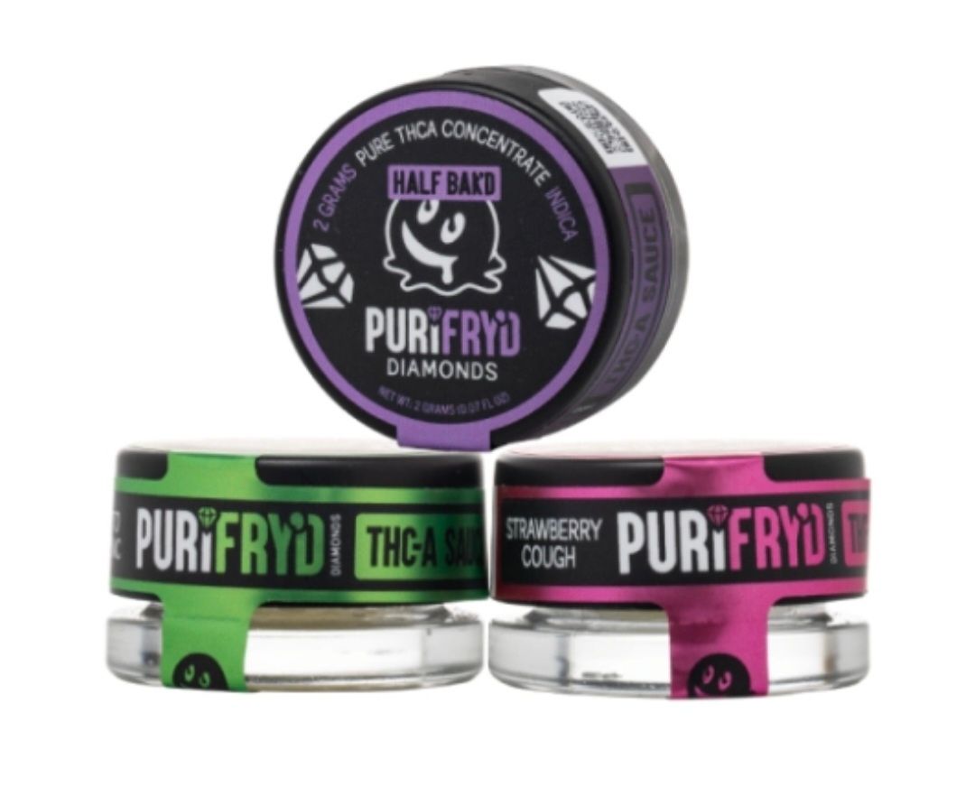 Half Baked PURI-FRYD 2G Dabs