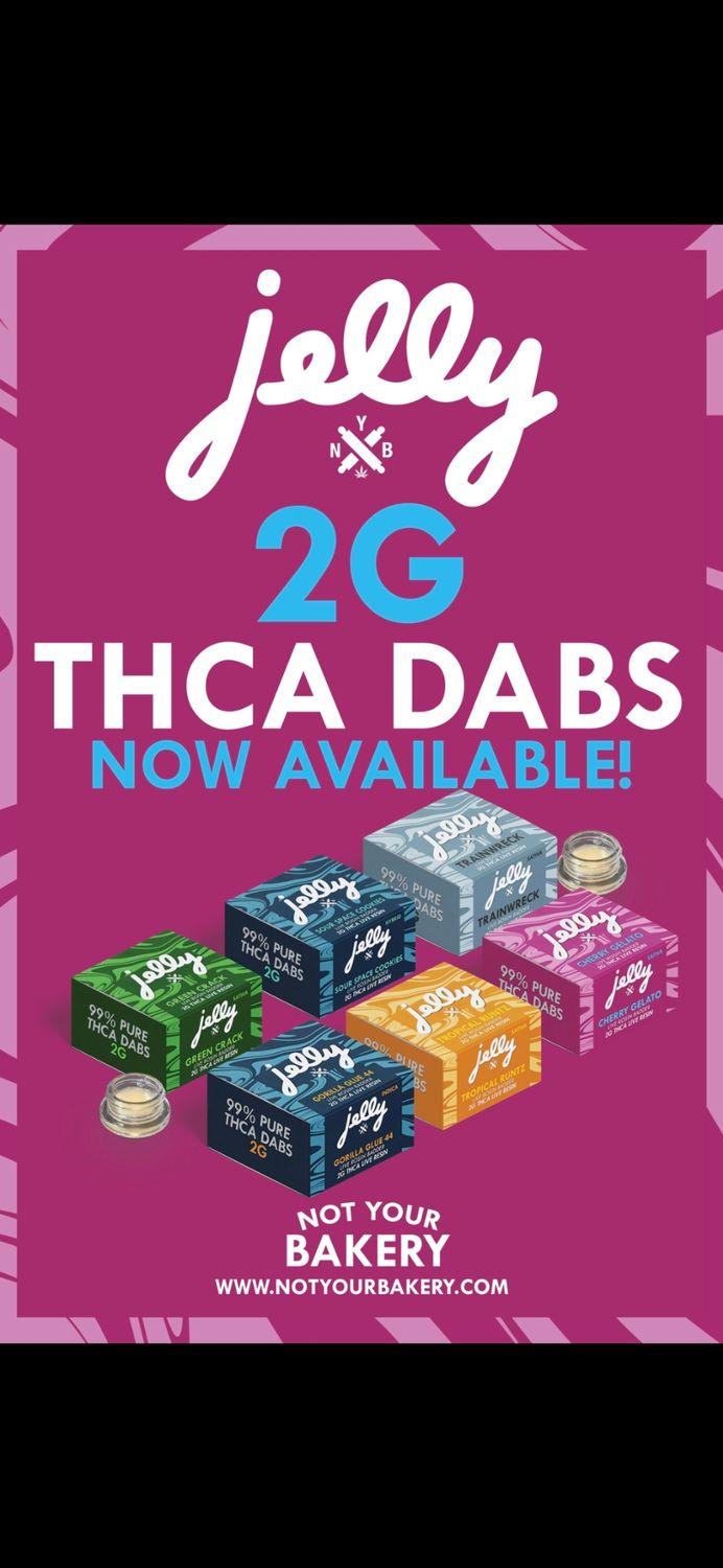 NYB Jelly 2G & 5G THC-A Dabs