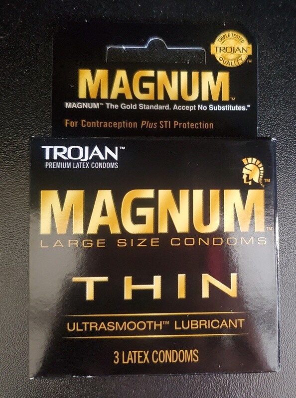 TROJAN MAGNUM THIN LUBRICANT