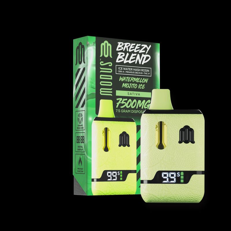 MODUS BREEZY BLEND DISPOSABLE 7500MG