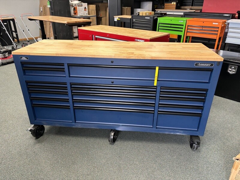 Husky 72" Heavy Duty Toolbox-Blue