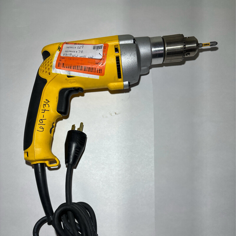 Dewalt Corded Drill DW235G USED