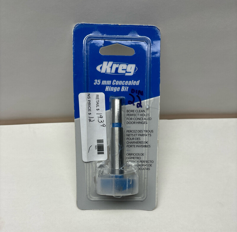 Kreg 35mm Carbide Concealed Hinge Bit KHI-BIT