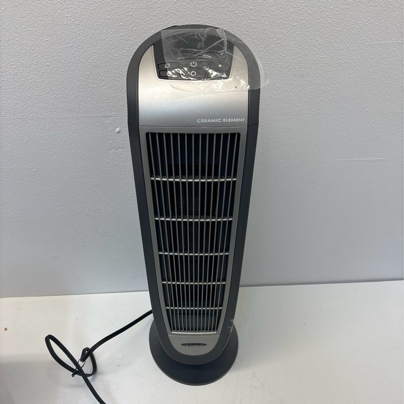 Lasko Tower 23 in. 1500-Watt Electric Ceramic Oscillating Space Heater ...