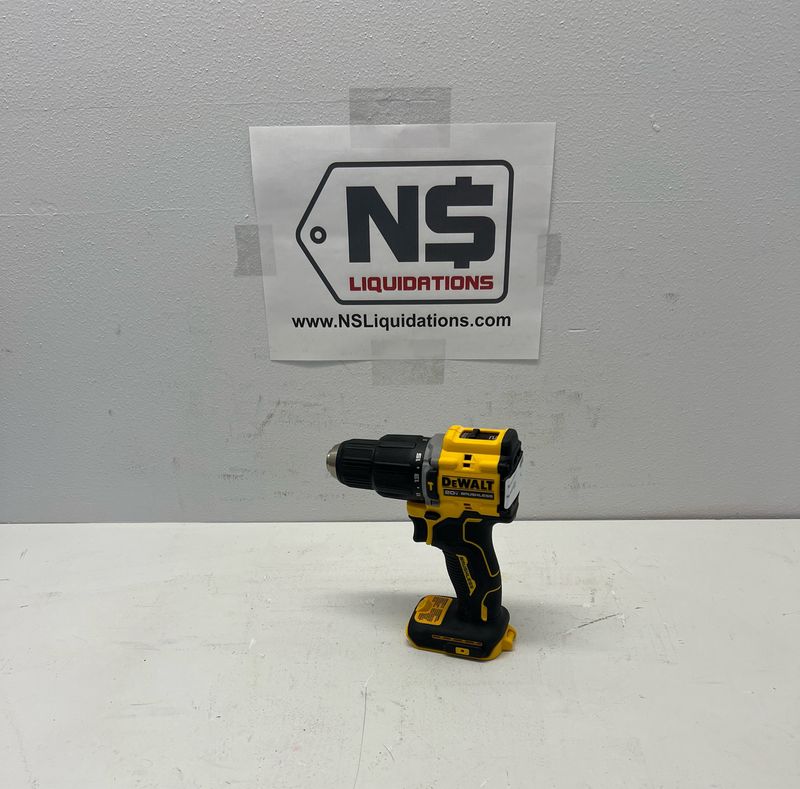 Dewalt ATOMIC 20-Volt MAX Brushless Cordless 1/2 in. Hammer Drill (Tool ...