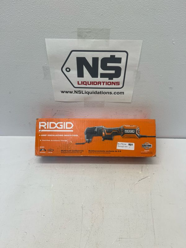 Ridgid 4 Amp Corded Oscillating Multi-Tool R28700