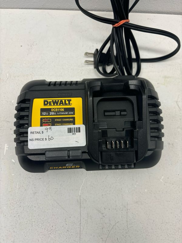 Dewalt 6 Amp Battery Charger DCB1106