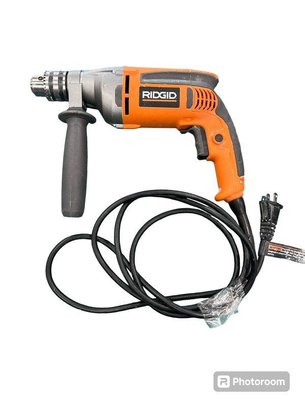 Ridgid 8 Amp Corded 1/2 in. Heavy-Duty Variable Speed Reversible Drill ...