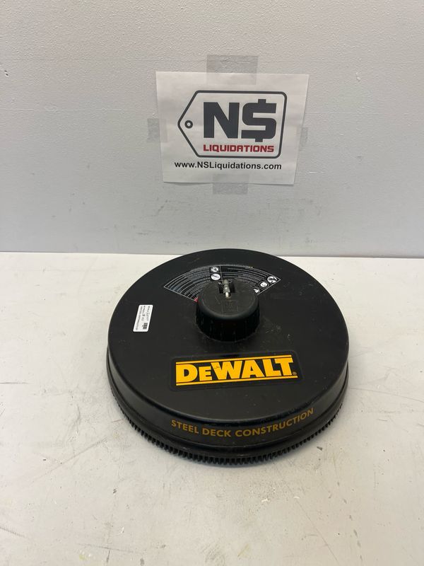 Dewalt Universal 18 in. Surface Cleaner for Cold Water Pressure Washers ...