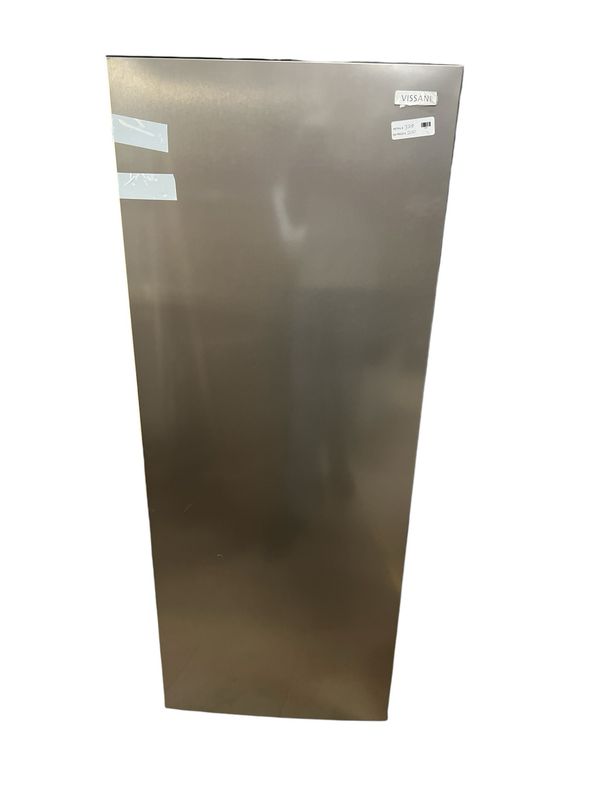 Vissani 7 cu. ft. Convertible Upright Freezer/Refrigerator in Stainless ...
