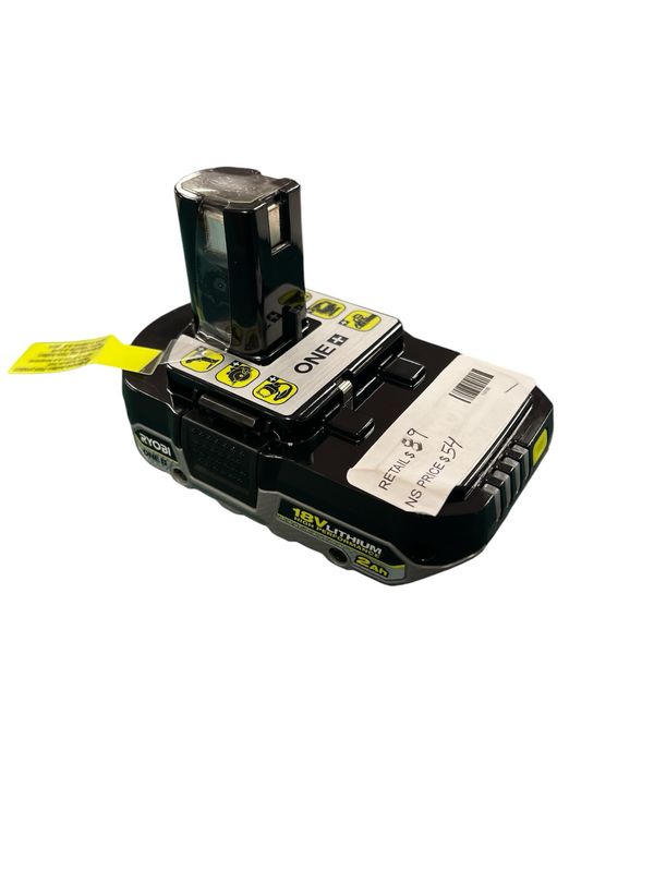 RYOBI ONE+ 18V 2.0 Ah Lithium-Ion HIGH PERFORMANCE Battery PBP003