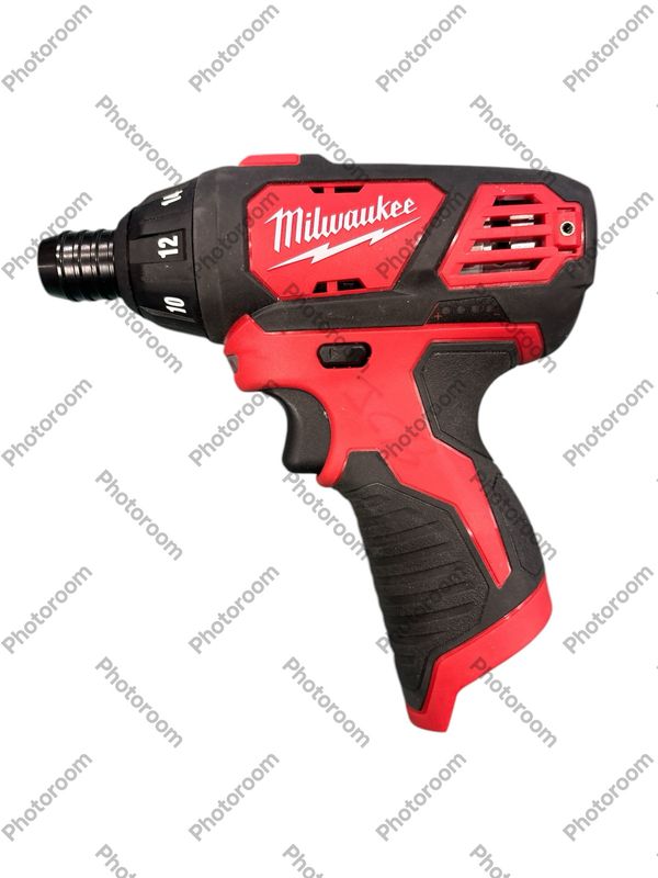 Milwaukee M12 12V Lithium-Ion Cordless 1/4 in. Hex Screwdriver (Tool ...