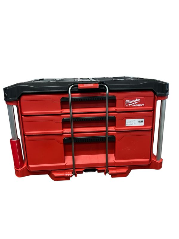 Milwaukee PACKOUT 22 in. Modular 3-Drawer Multi Drawer Tool Box with ...
