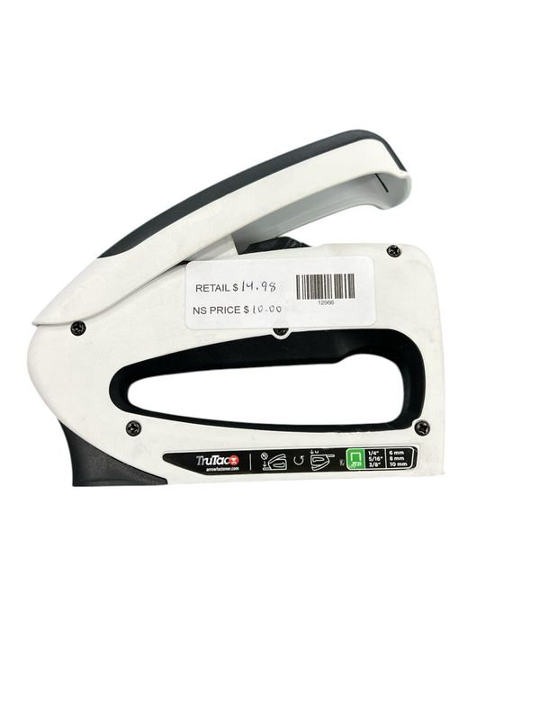 Arrow TruTac Light Duty Forward Action StaplerTT21 Like New