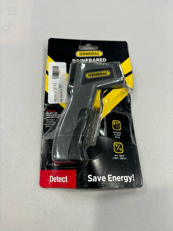 General Tools Mini Non-Contact Laser Infrared Thermometer Temperature ...