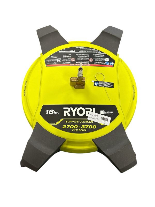 Ryobi 16" 2700-3700 PSI Pressure Washer Floor Cleaner