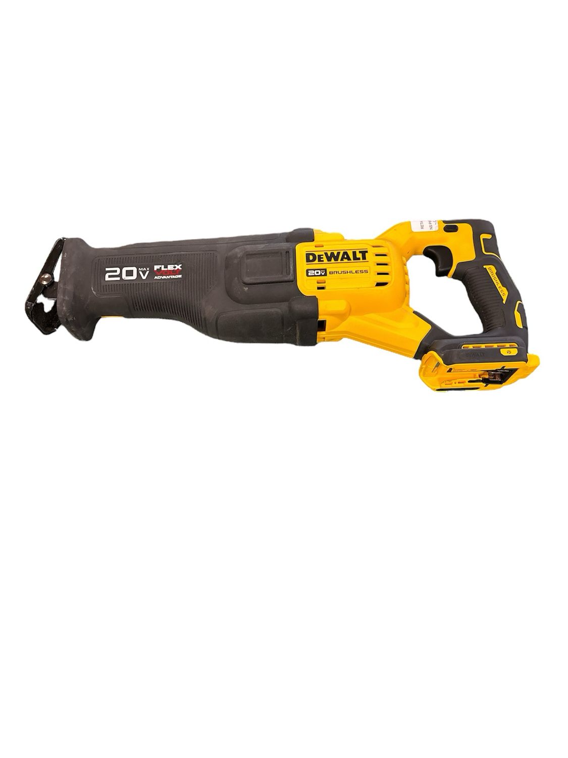 DEWALT 20V MAX Lithium Ion Cordless Brushless Reciprocating Saw with ...