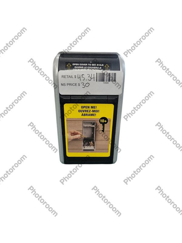 Master Lock Large Wall Mount Outdoor Lock Box with Combination Dial 5481D