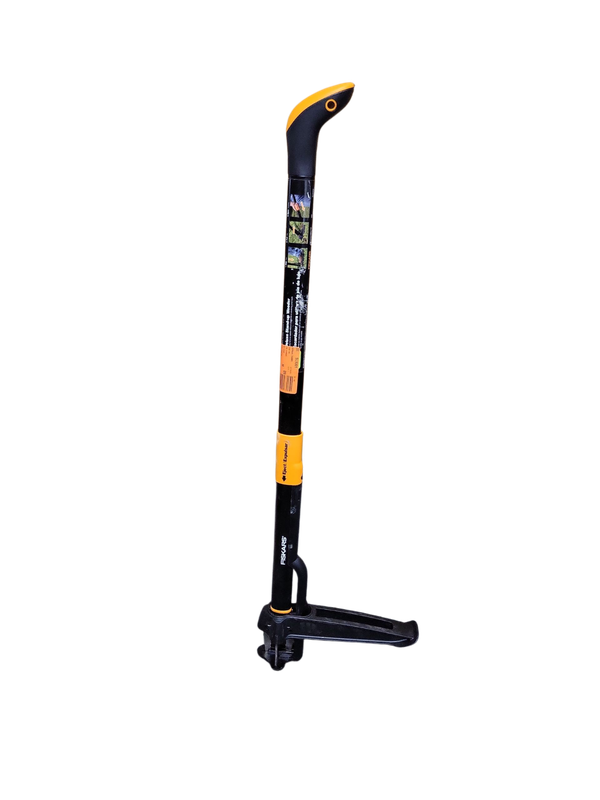 Fiskars 34 in. Stand up 4 Claw Long Handle Weed Puller Tool; Heavy Duty ...