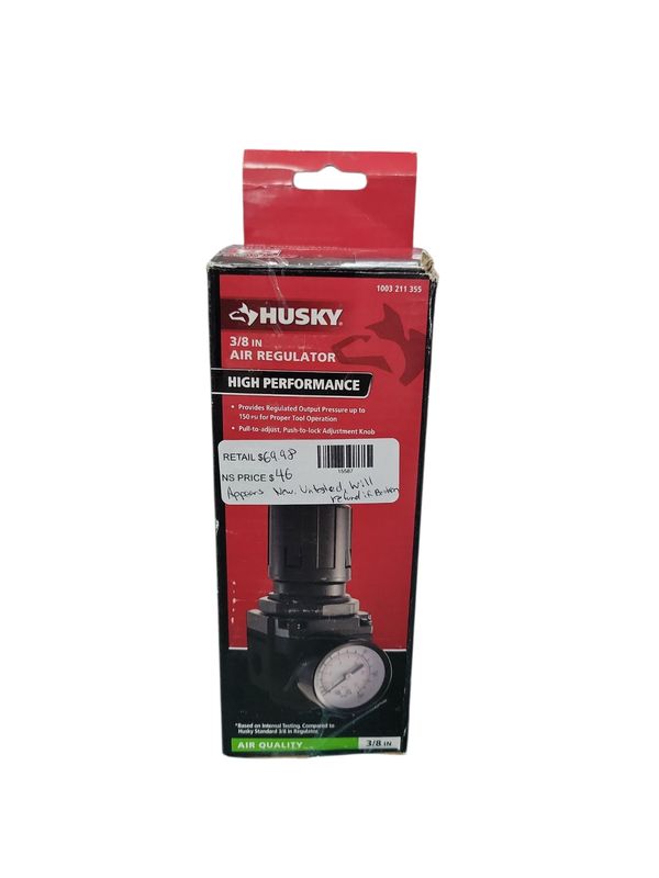 Husky 3/8 in. High Performance Air Regulator HDA72200
