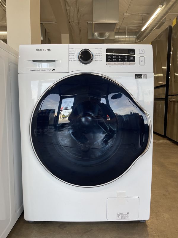 2.2 cu. Front load compact washer with super speed in white ...