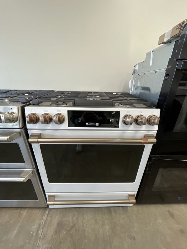 30" Smart Slide-In, Front Control, Gas Range with Convecion Oven ...