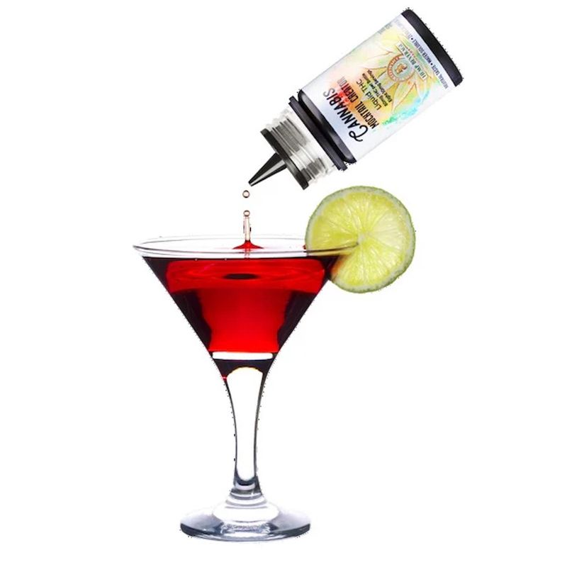 Cannabis Mocktail Creator100MG Liquid THC | Transform Any Drink